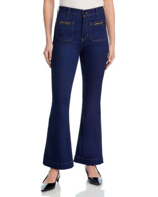 Click here for Veronica Beard Carson High Rise Ankle Jeans in Ind... prices