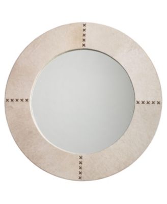 Click here for Jamie Young Round Cross Stitch Mirror prices