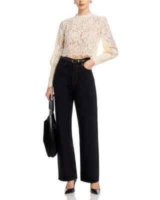 Click here for Bardot Georgia Lace Top prices