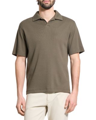 Click here for Theory Short Sleeve Ribbed Polo Shirt prices