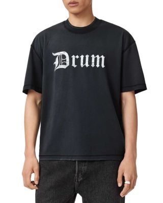 Click here for Allsaints Drum Roll Graphic Tee prices