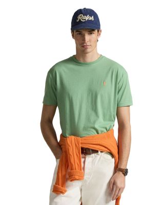 Polo Ralph Lauren Mens Classic Fit Crew Neck T-Shirt - Outback Green