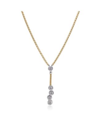 Click here for Alor Day Diamonds Lariat Necklace  1.33 Tcw Lab Gr... prices