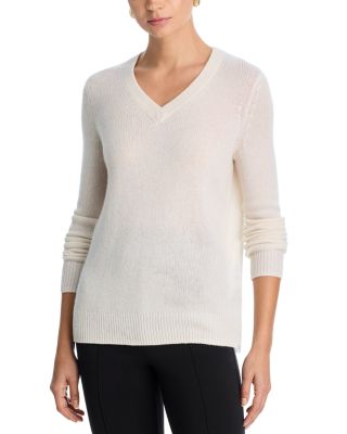 Click here for C by Bloomingdales Cashmere V Neck Cashmere Sweate... prices