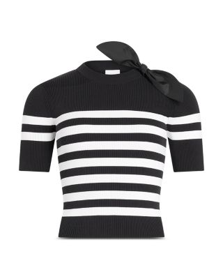 Click here for Patou Striped Knitted Tee prices
