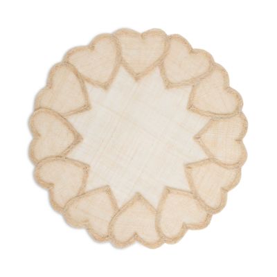 Click here for Juliska Heart Placemat - Pink prices