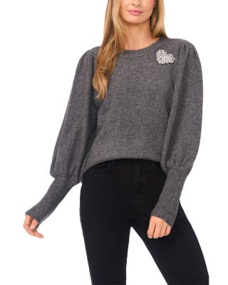 Click here for CeCe Heart Applique Sweater prices