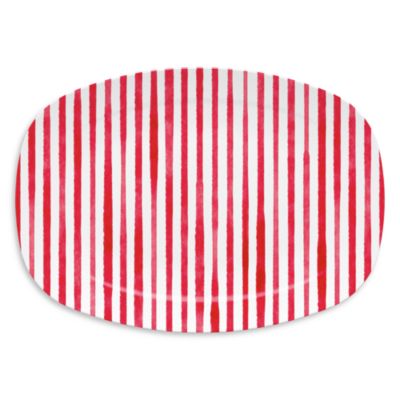 Click here for Mariposa Blue Simple Stripes Platter prices