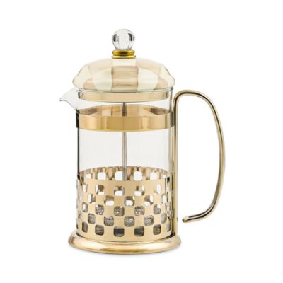 Click here for MacKenzie-Childs Mocha Check French Press prices