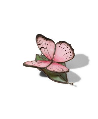 Click here for Uncommon Goods Stained Glass Butterflies with a Me... prices