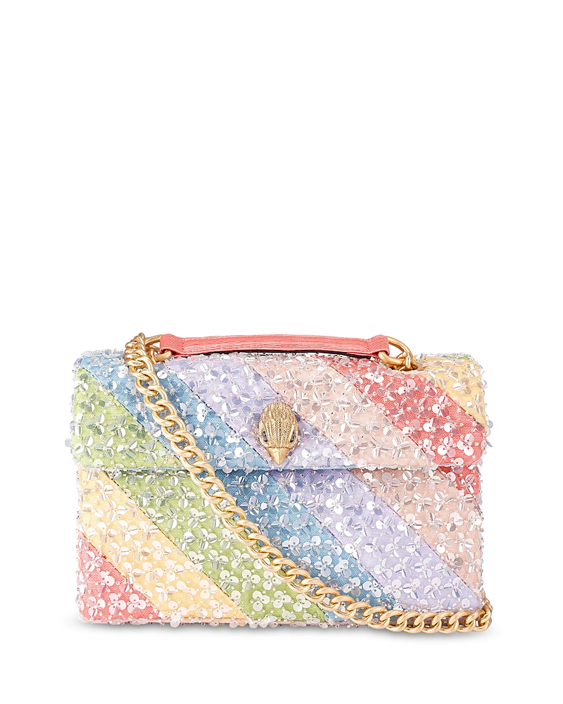Click here for Kurt Geiger London Kensington Large Rainbow Sequin... prices