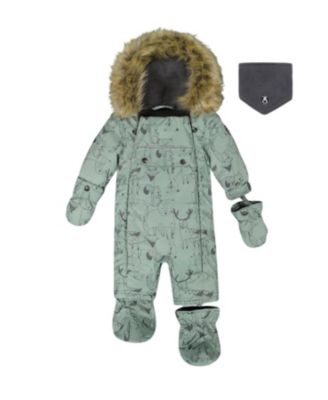 Click here for Deux par Deux Boys One-Piece Play Snowsuit Designe... prices