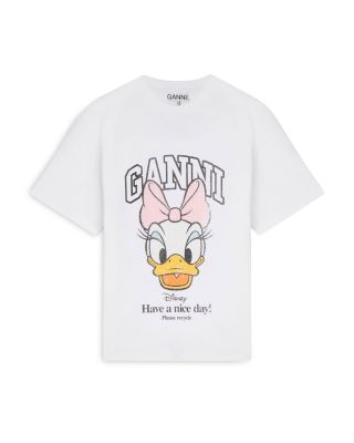 Click here for Ganni Daisy Duck Graphic Baby Fit Tee prices
