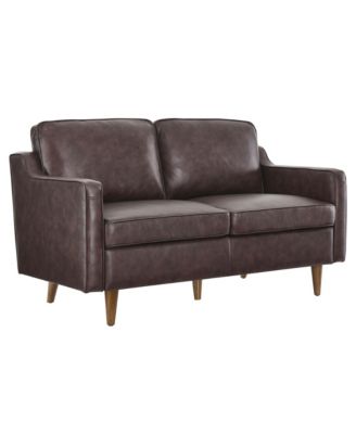 Click here for Modway Impart Genuine Leather Loveseat prices