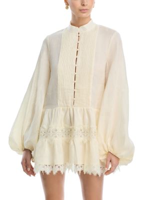 Click here for Bardot Antonia Lace Trim Mini Dress prices