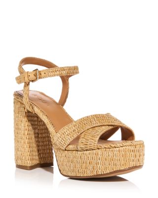 Click here for Aqua Womens Grace Platform Sandals - Exclusive prices