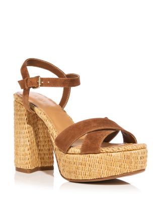 Click here for Aqua Womens Grace Platform Sandals - Exclusive prices