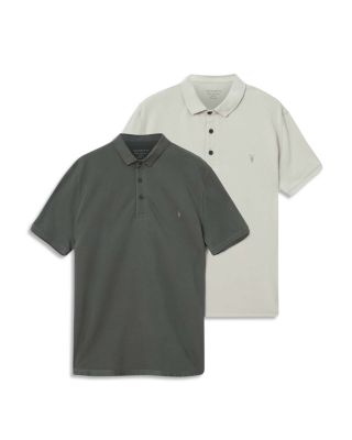 Click here for Allsaints Slim Fit Polo  Pack of 2 prices