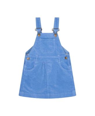 Click here for Dotty Dungarees Girls Forget-Me-Not Corduroy Overa... prices