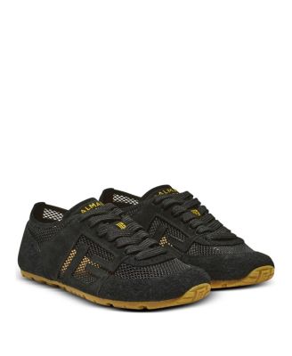 Click here for Balmain Womens Racer 45 Trainers in Calfskin  Sued... prices