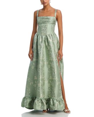 V. Chapman Ava Square Neck Dress | Bloomingdale's