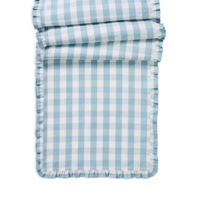 Click here for Juliska Gingham Ruffle Table Runner  18 x 90 prices