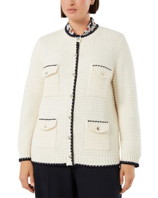 Click here for Marina Rinaldi Mrsarmony Cardigan Sweater prices