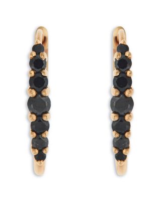 Click here for Ileana Makri 18K Yellow Gold Fine Rivulet Black Di... prices