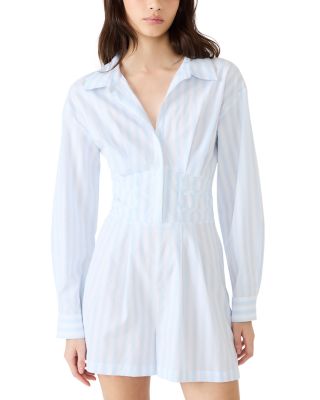 Click here for Steve Madden Aria Striped Romper prices