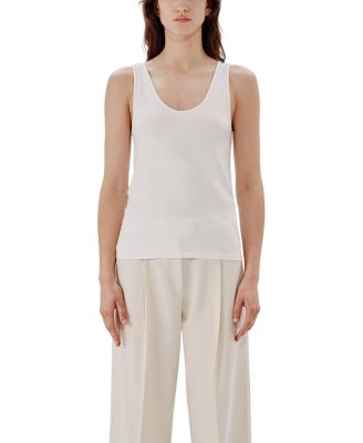 Click here for Another Tomorrow Slim Tank Top prices