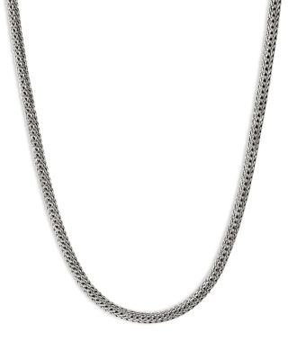 Click here for John Hardy Sterling Silver Icon Woven Chain Link N... prices