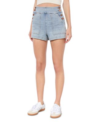 Click here for Alice and Olivia Donald Jean Shorts prices