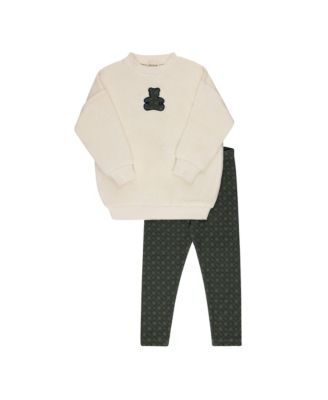 Click here for Elys & Co. Unisex Velour Plaid Bear Collection Swe... prices