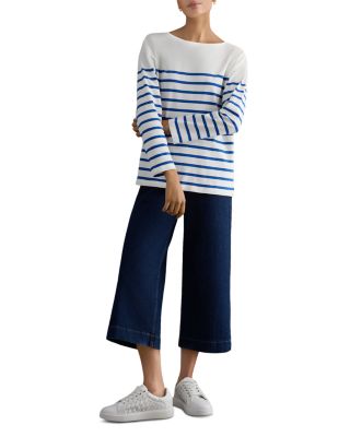 Click here for Hobbs London Sian Striped Top prices