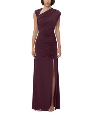 Click here for Herve Leger High Slit Asymmetrical Gown prices