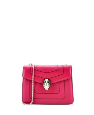 Click here for Pre-Owned Bvlgari Small Serpenti Forever Square Sh... prices