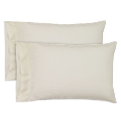 Click here for Hamam Wrinkle Washed Linen Casual Pillowcase Pair... prices