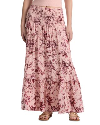 Click here for Alice and Olivia Stevie Drop Waist Maxi Skirt prices