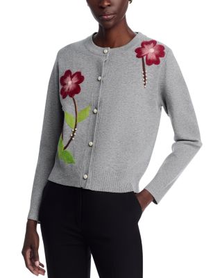 Click here for Sioni Double Knits Flower Embroidery Boyfriend Car... prices