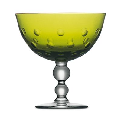 Click here for Saint Louis Bubbles Chartreuse Footed Cup prices