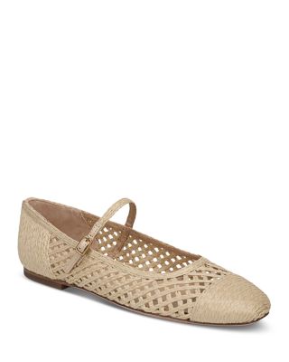 Click here for Veronica Beard Womens Ellie Raffia Flats prices