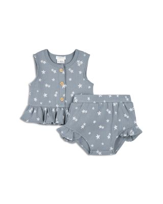 Click here for Firsts by petit lem Girls Sleeveless Peplum Top &... prices