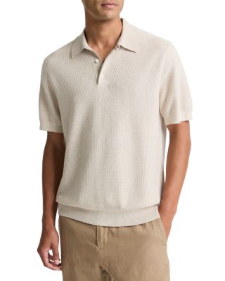 Click here for Vince Geo Jacquard Short Sleeve Polo Shirt prices