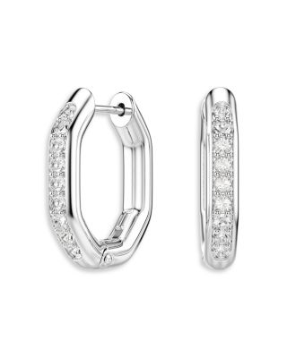 Click here for Swarovski Dextera Crystal Octagon Hoop Earrings prices