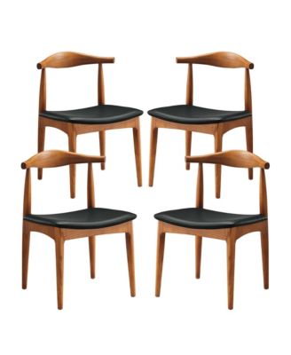 Click here for Modway Tracy Wood Dining Chairs  Set of 4 prices