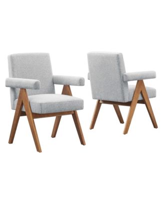 Click here for Modway Lyra Fabric Dining Room Chair  Set of 2 prices