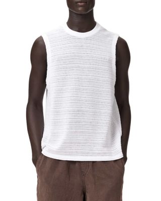 Click here for Allsaints Cove Textured Crewneck Tank Top prices