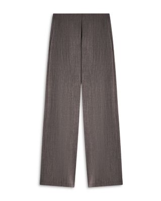Click here for Emporio Armani Mixed Wool Straight Leg Pants prices