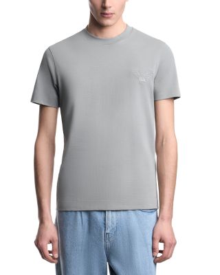 Click here for Emporio Armani Heavy Cotton Embroidered Eagle T-Sh... prices