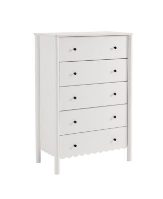 Click here for Modway Emmeline Scalloped 5-Drawer Chest prices